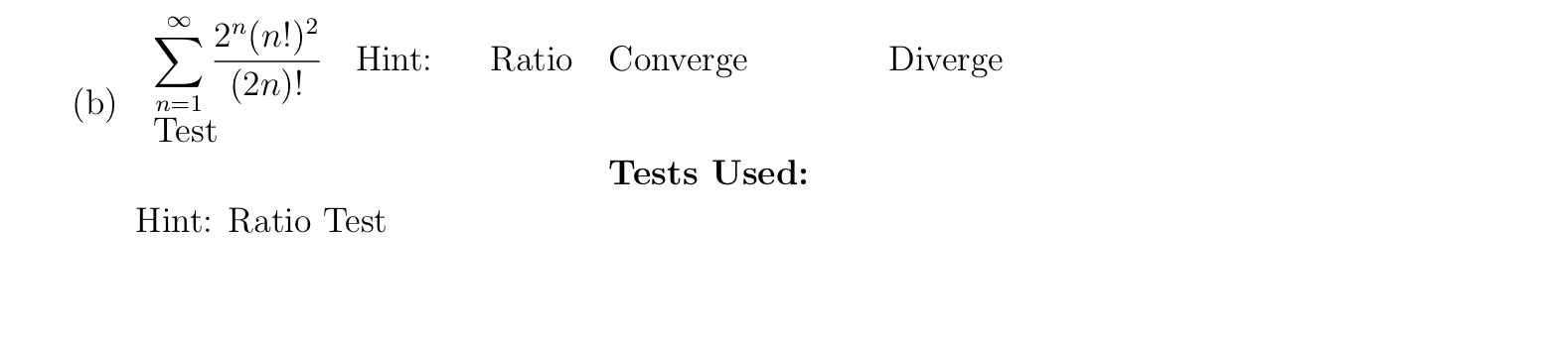 Solved (15 points) Determine whether the following series | Chegg.com Solved (15 points) Determine whether the following series | Chegg.com