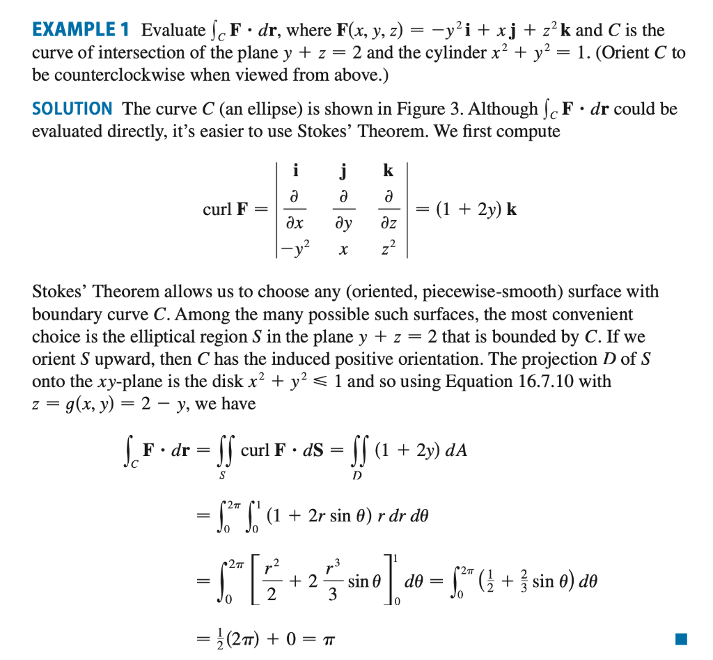 Solved When solving for the Stoke's or Green's Theorem, when | Chegg.com