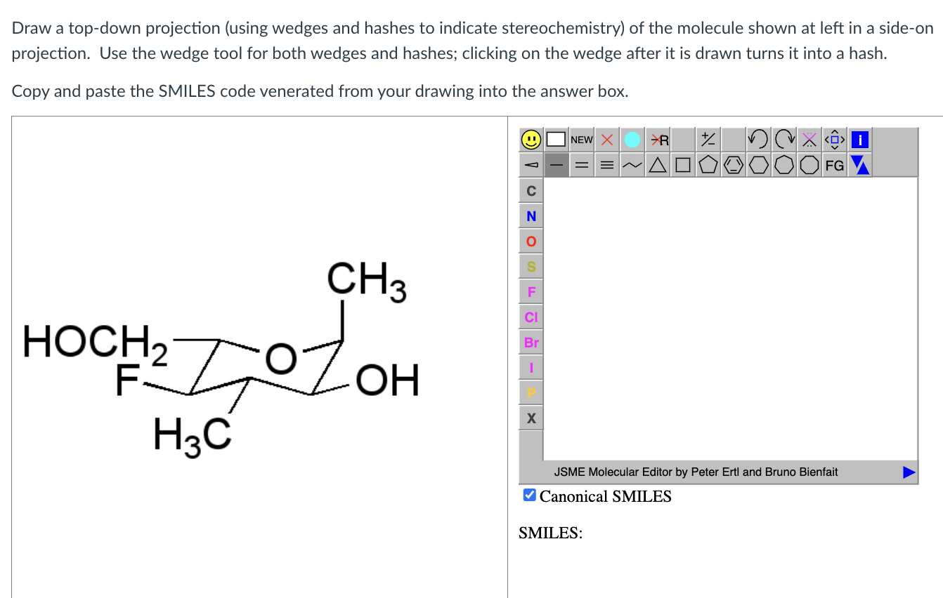 Draw a top-down projection (using wedges and hashes | Chegg.com