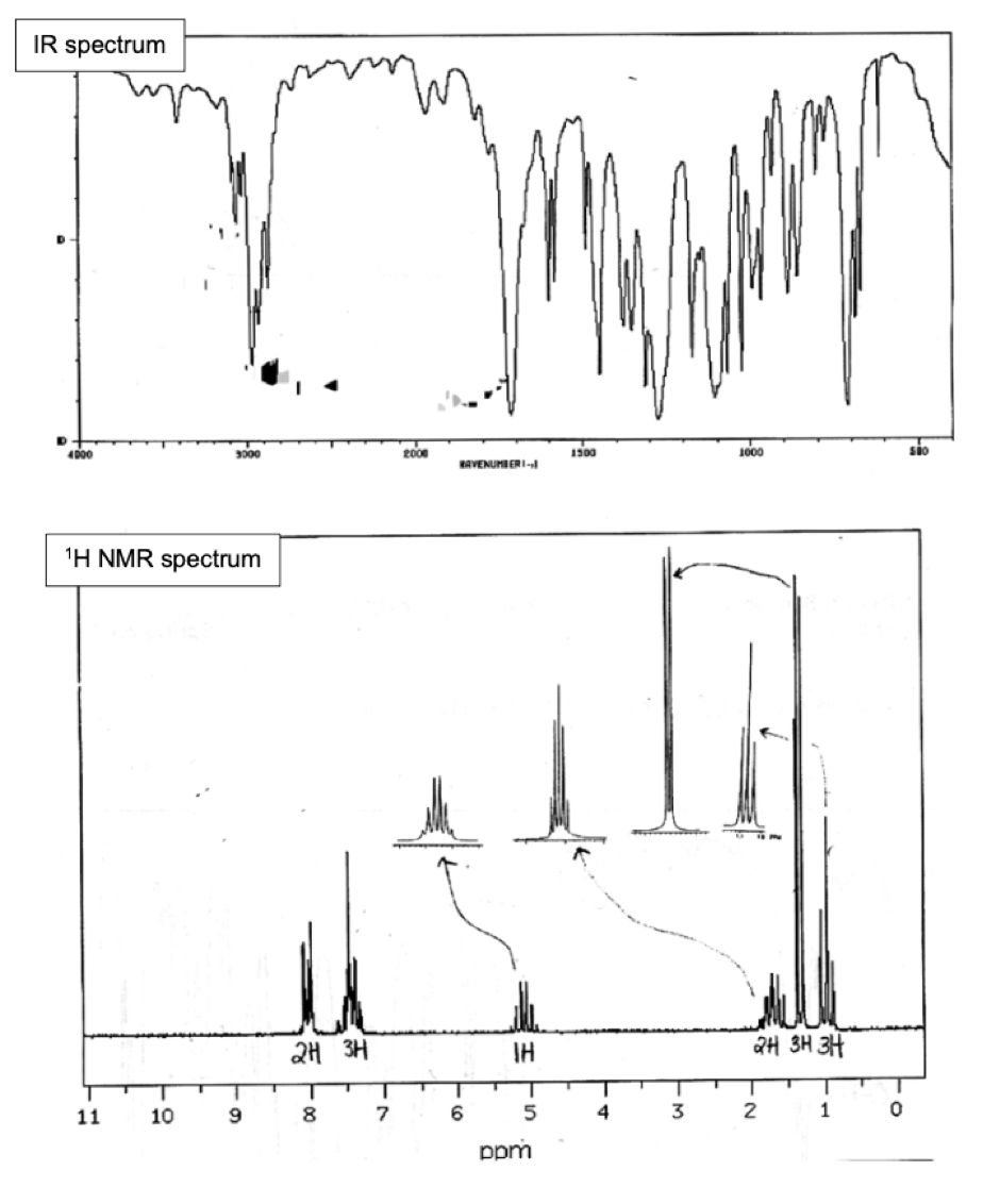 Solved Determine the structure of the compound C11H14O2 | Chegg.com