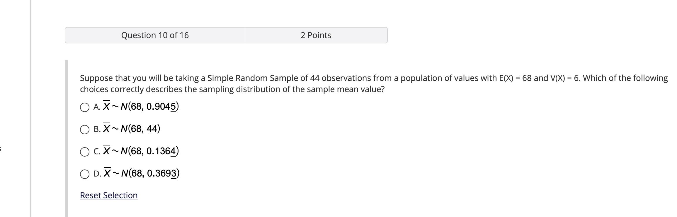 Solved Suppose that you will be taking a Simple Random | Chegg.com