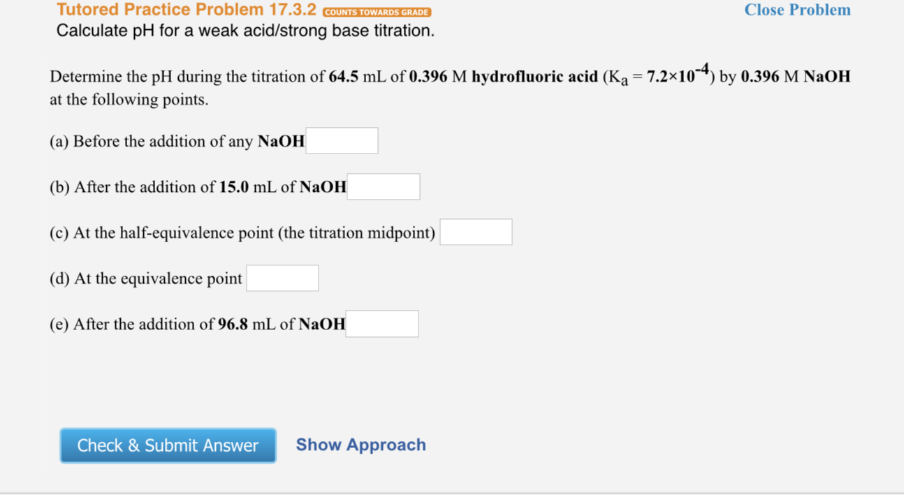 Solved Close Problem Tutored Practice Problem 17.3.2 COUNTS | Chegg.com