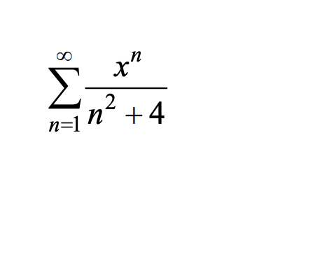 Solved Find the radius and the interval of convergence of | Chegg.com
