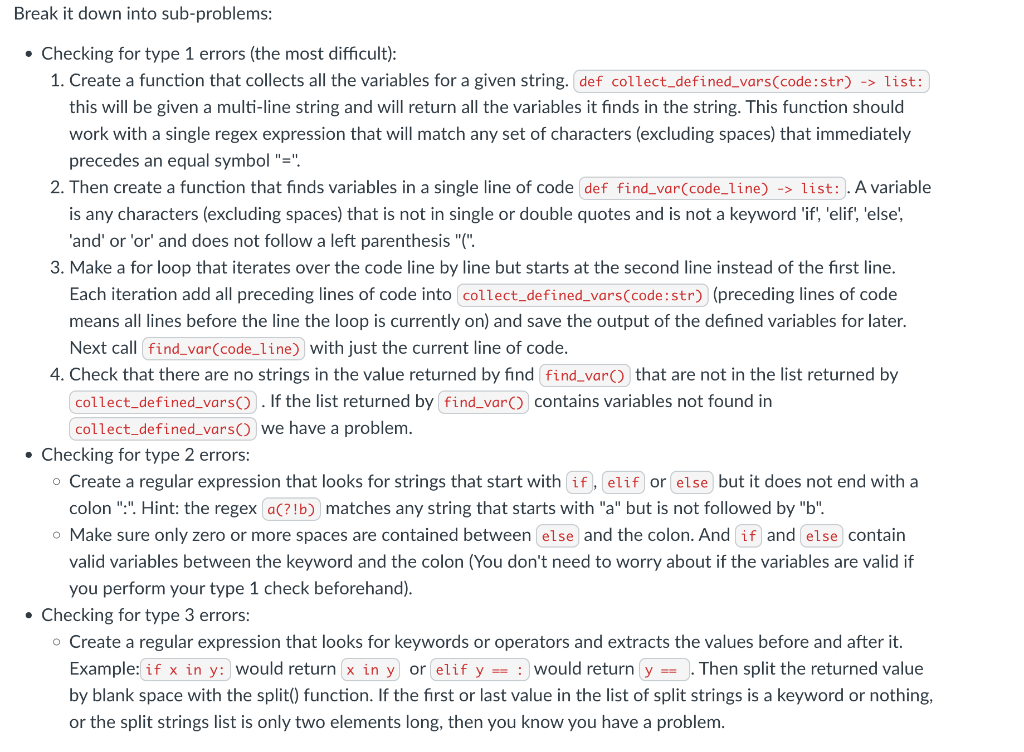 def valid_syntax(code:str): This function will be | Chegg.com