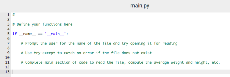 Solved In this exercise you will continue with some file | Chegg.com