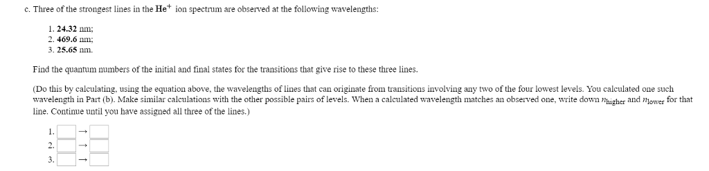 Solved Found in the gas phase, the helium cation (singly | Chegg.com