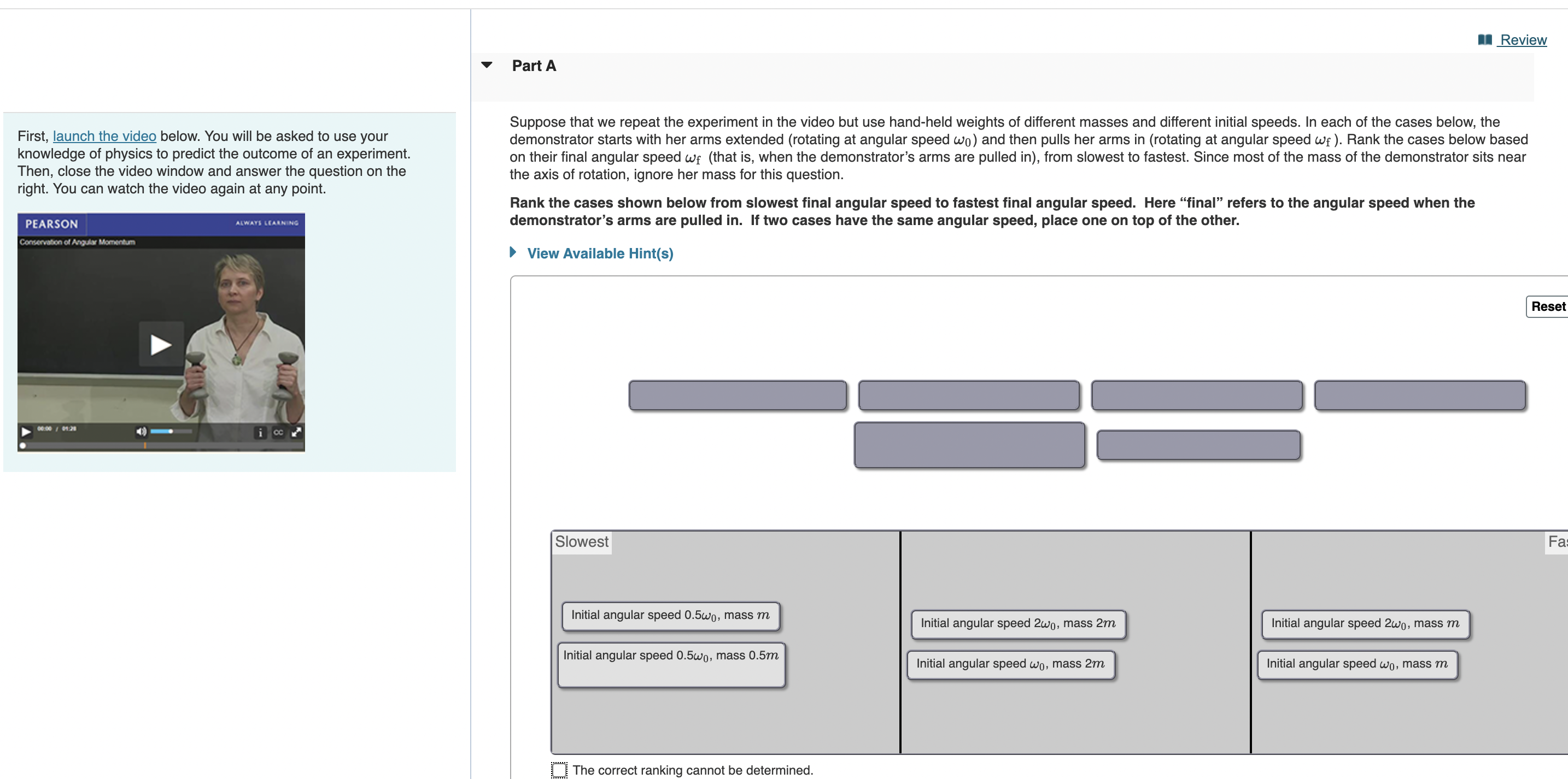 Solved Suppose that we repeat the experiment in the video | Chegg.com