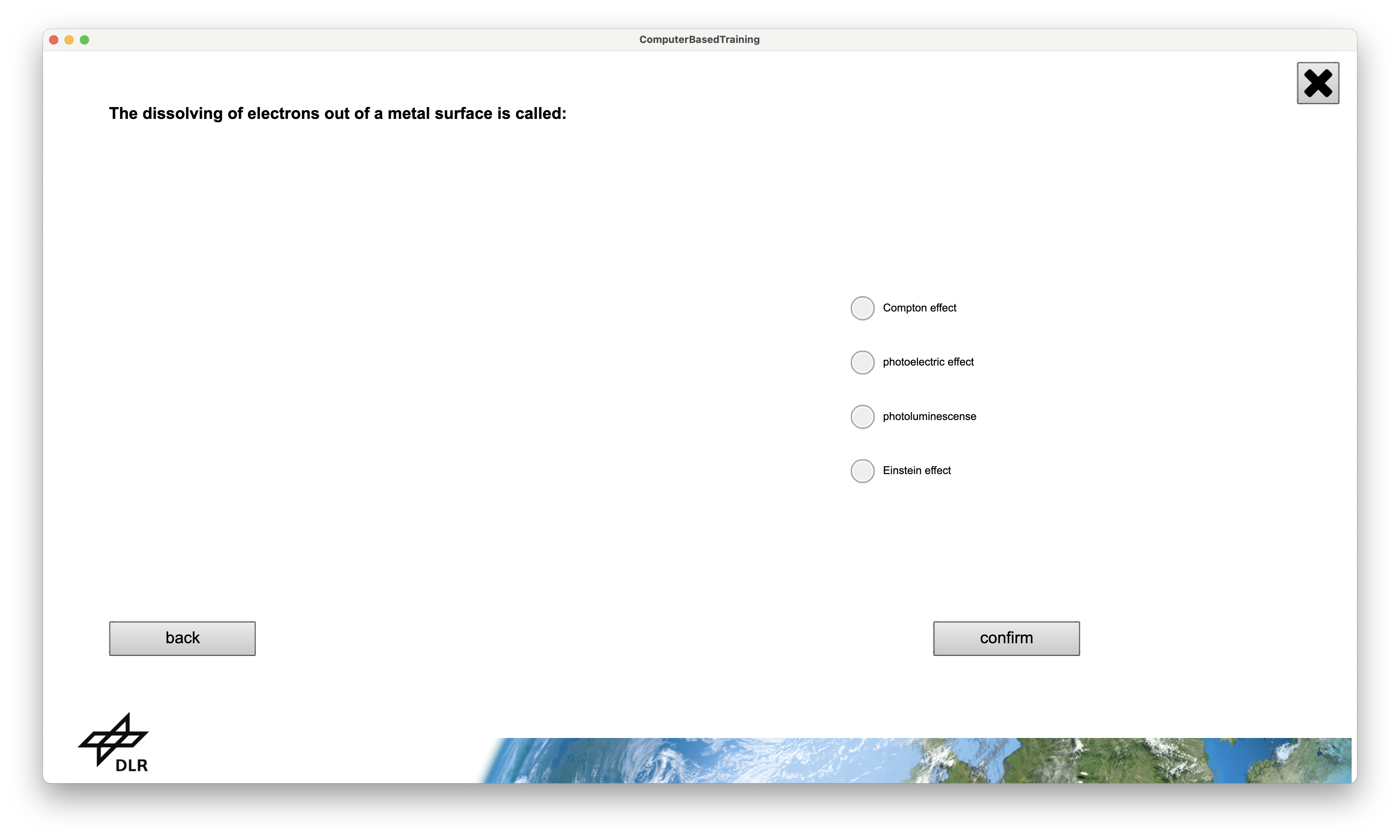 Solved The dissolving of electrons out of a metal surface is | Chegg.com