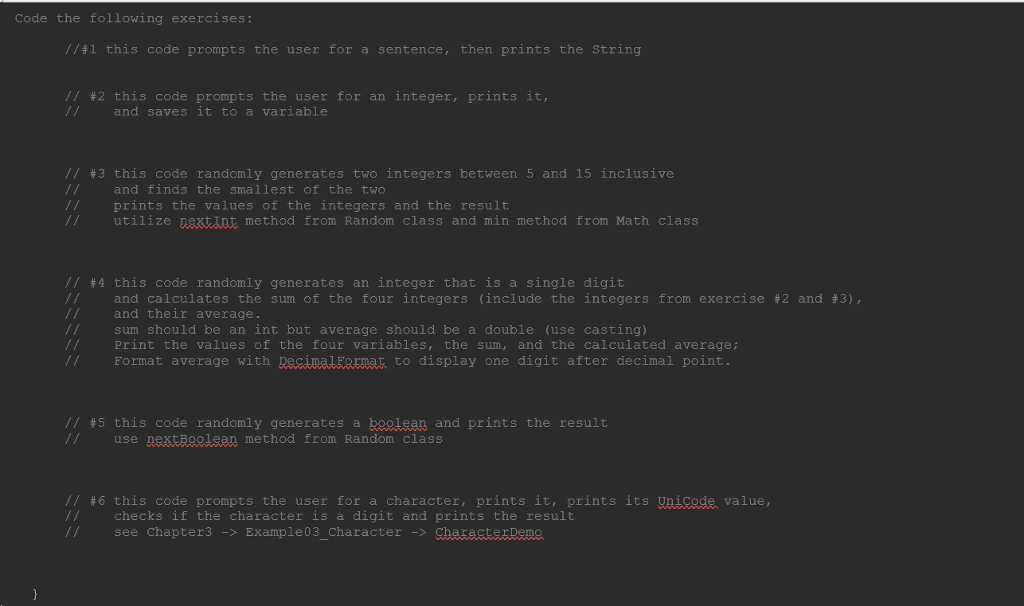 Solved Code The Following Exercises 1 This Code Prompts 