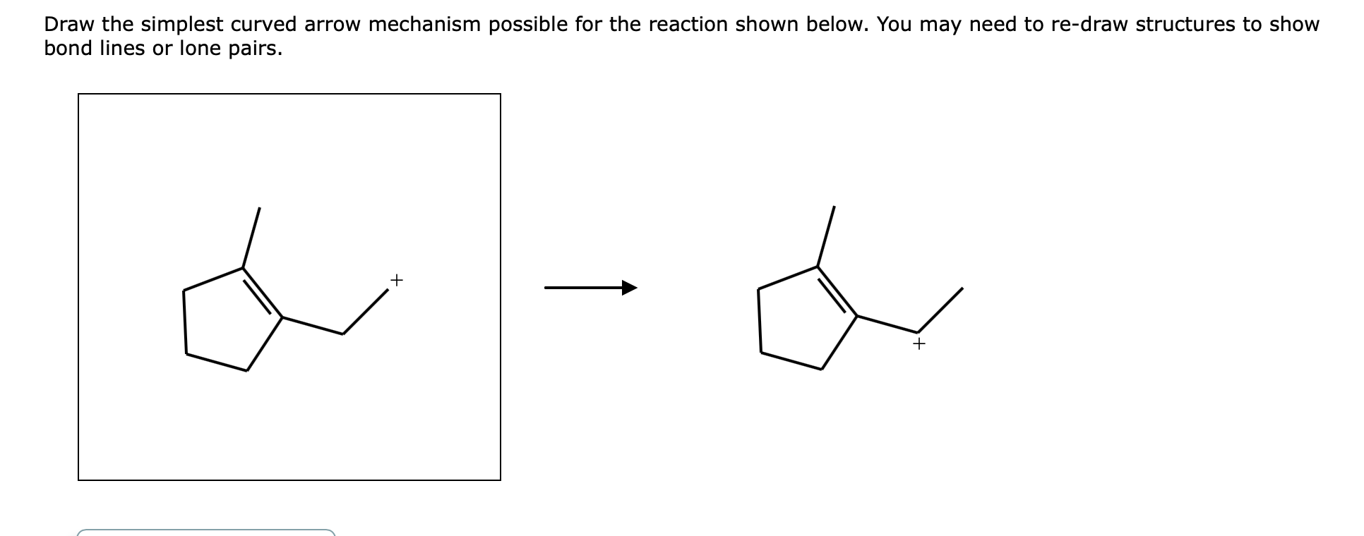 Solved Draw the simplest curved arrow mechanism possible for | Chegg.com