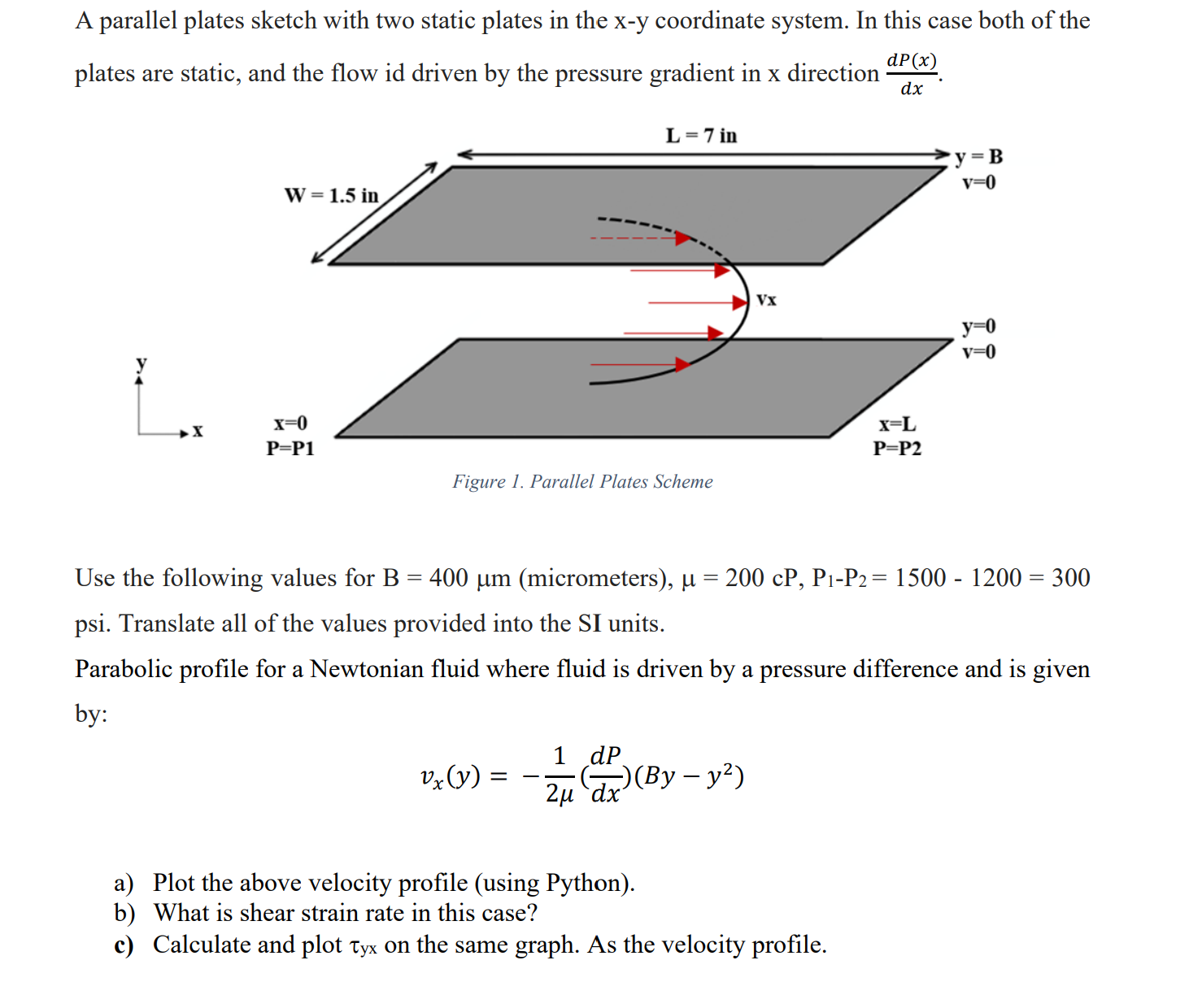 Solved A parallel plates sketch with two static plates in | Chegg.com