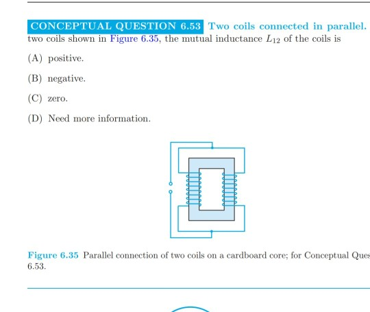 Solved CONC DEL UNIC İDSULONNA Two coils connected in | Chegg.com