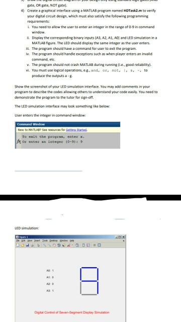 Solved The seven-segment LED Qight Emitting Diode) or LCD | Chegg.com