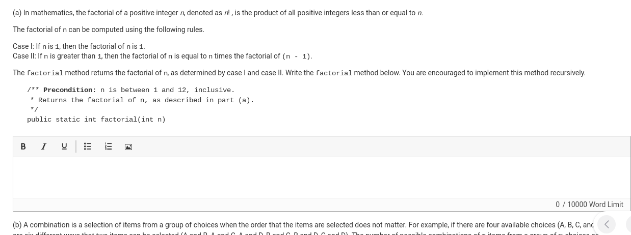 Solved Assume that the classes listed in the Java Quick | Chegg.com