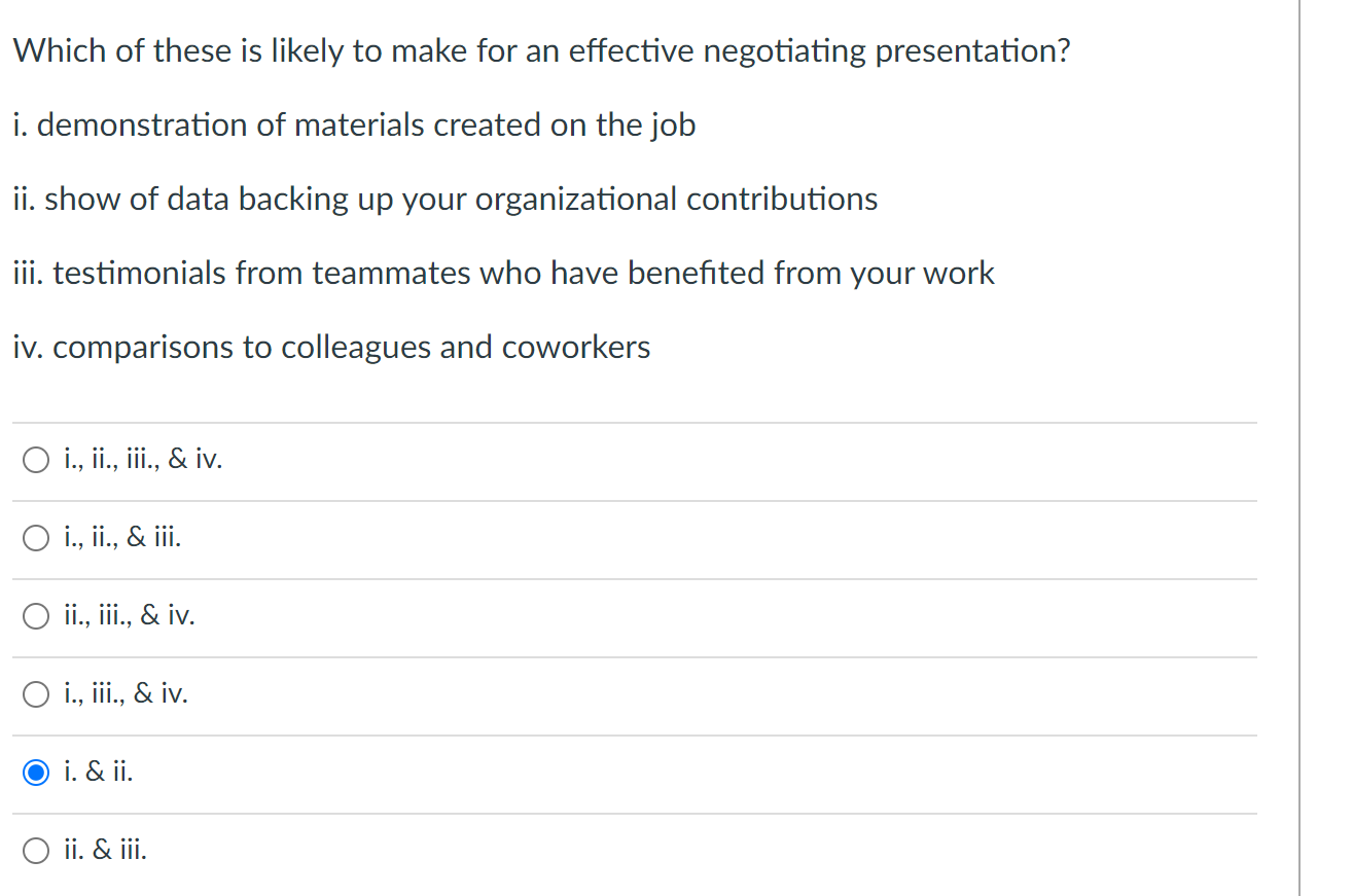 Solved Compromising is NOT an appropriate negotiation style | Chegg.com
