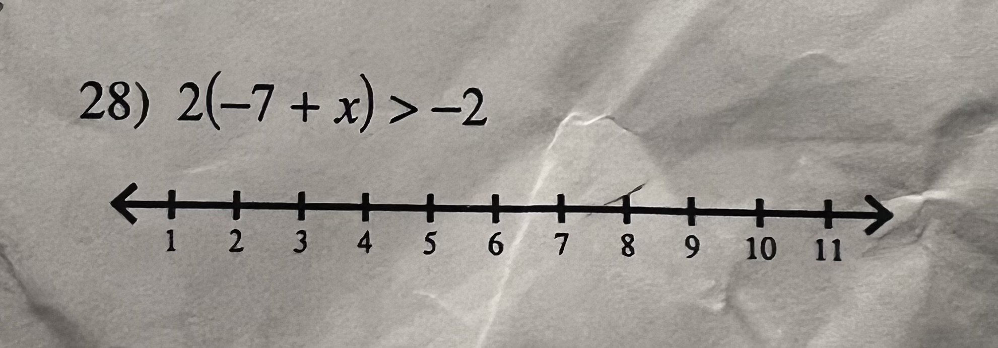 Solved Solve each inequality and graph its | Chegg.com