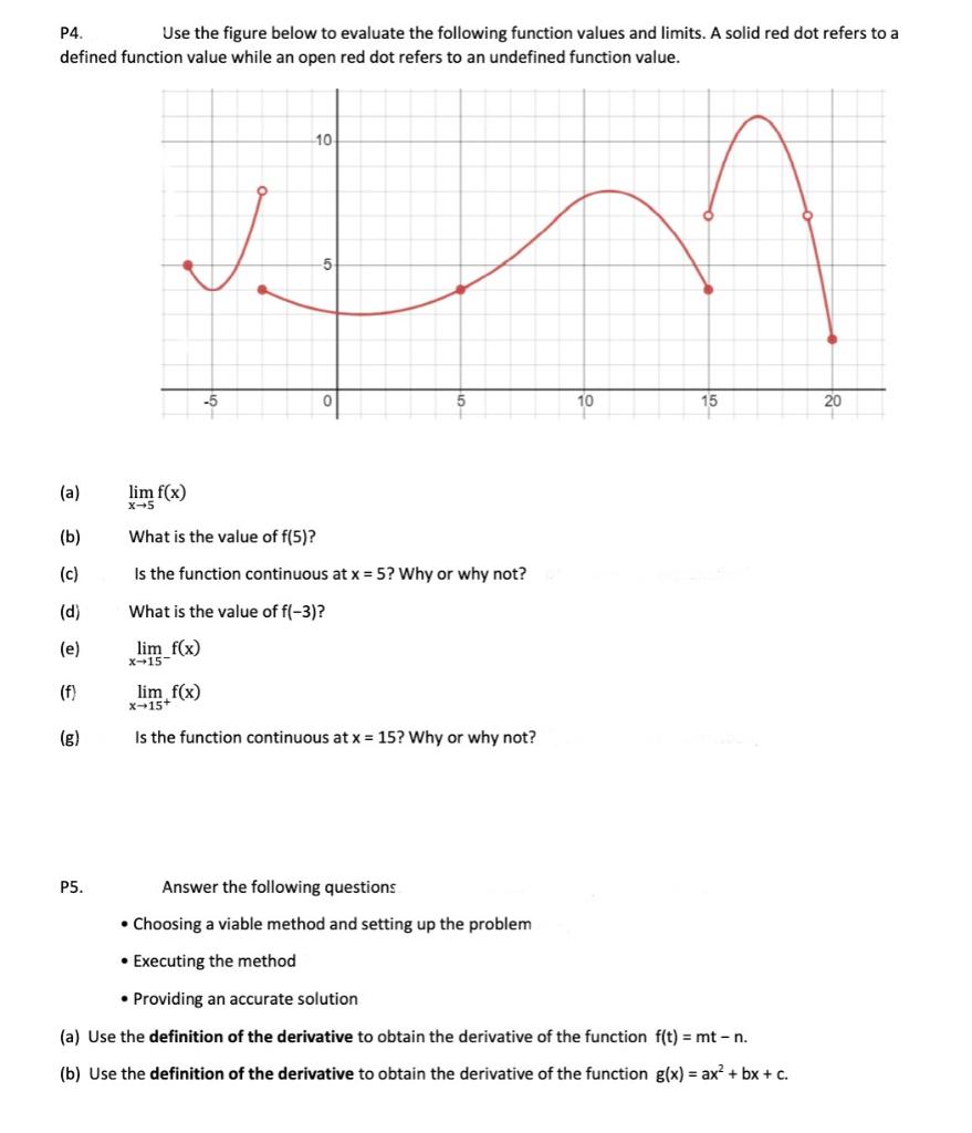 Solved Note Answer each of the parts (P4, P5). Show your | Chegg.com