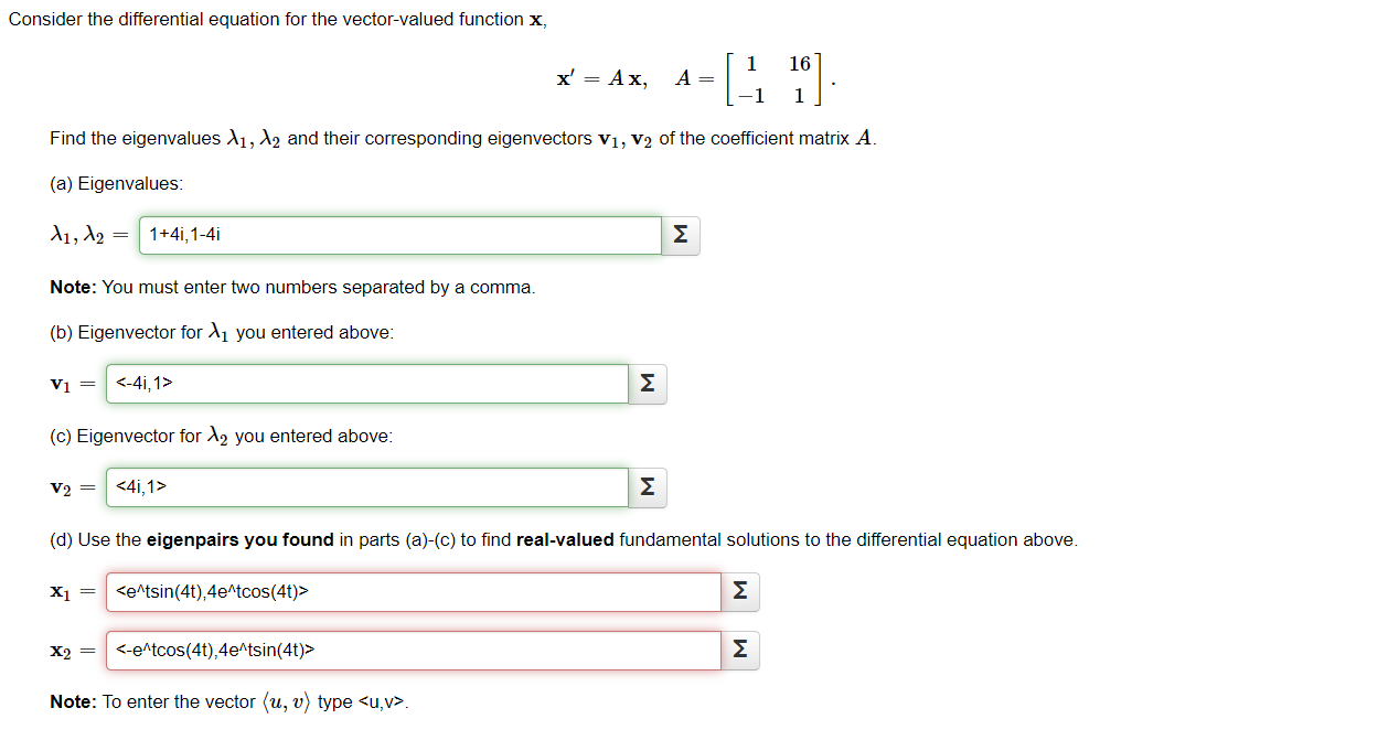 Solved Consider the differential equation for the | Chegg.com