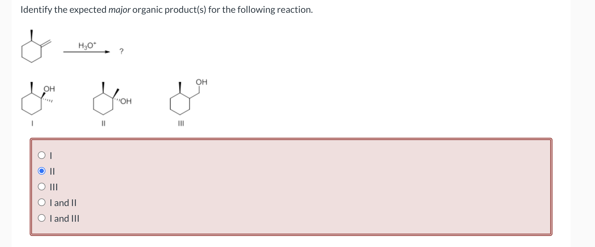Solved Identify the expected major organic product(s) for | Chegg.com