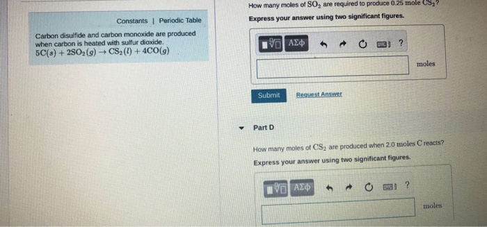Solved Constants | Periodic Table How many moles of C are | Chegg.com
