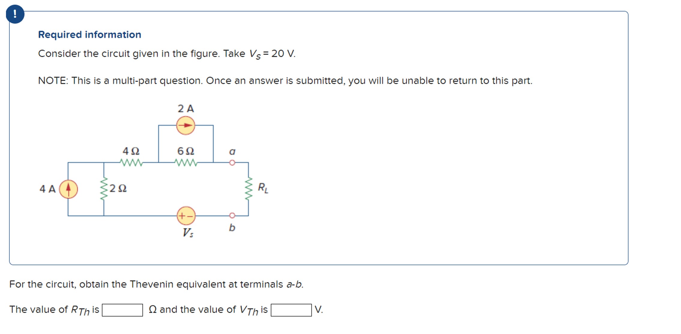 Solved Required information The variable resistor R in the | Chegg.com