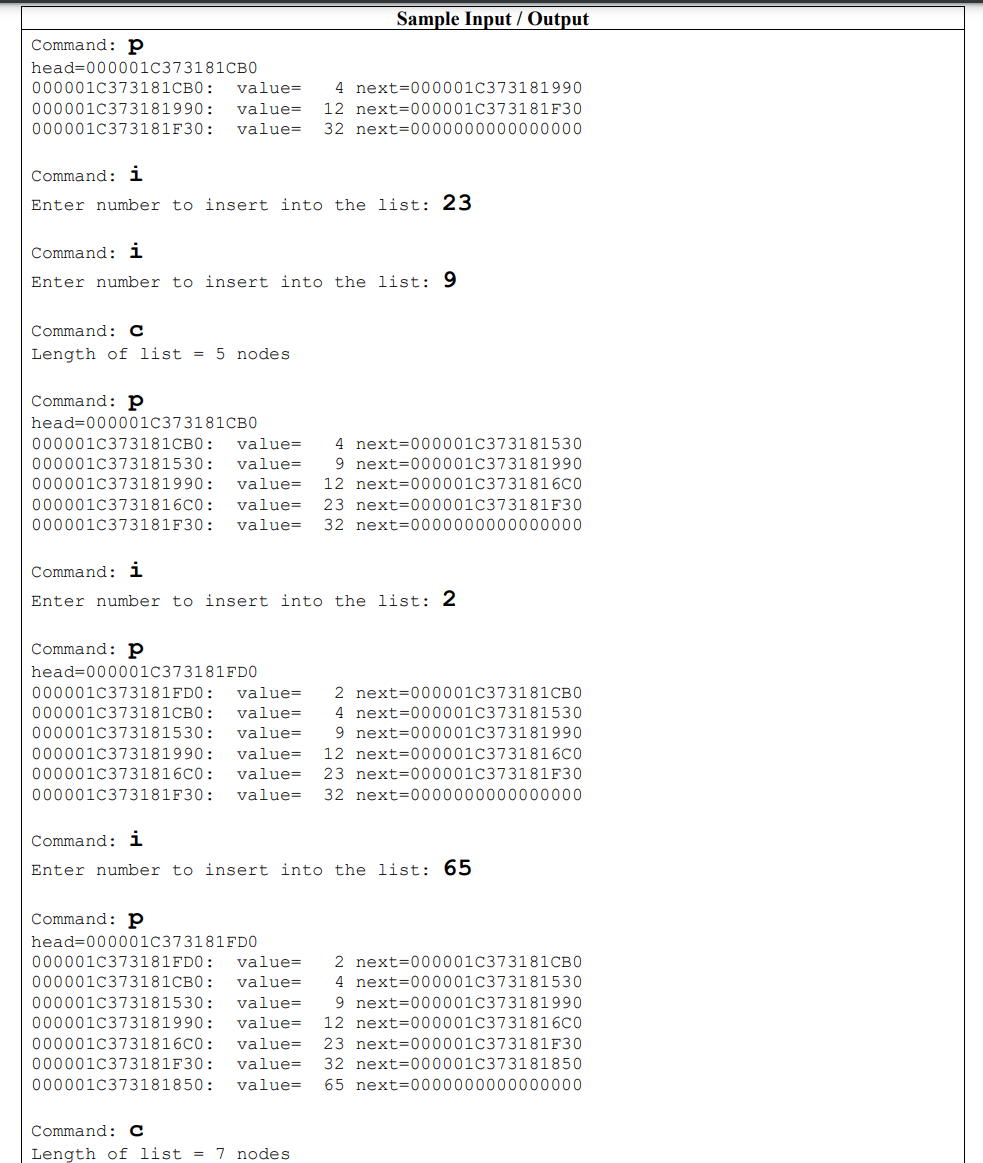Solved Class Specification File Intlist H In The Intlist H