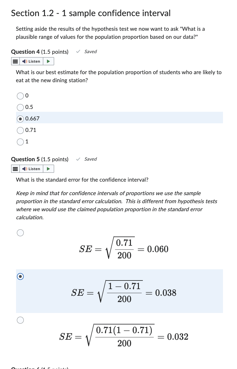 Solved What confidence interval should we calculate to | Chegg.com