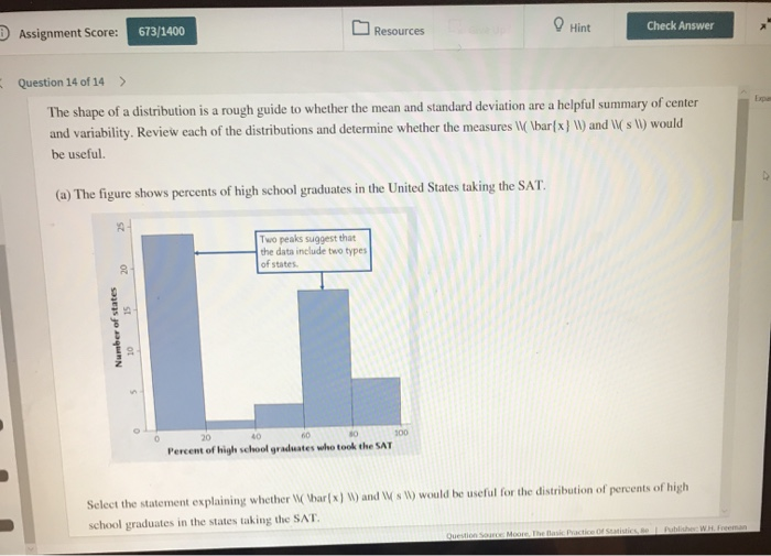 Solved O Hint Check Answer Assignment Score: 673/1400 | Chegg.com