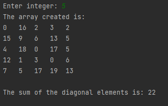 Solved Write a full java program that prompts the user for | Chegg.com