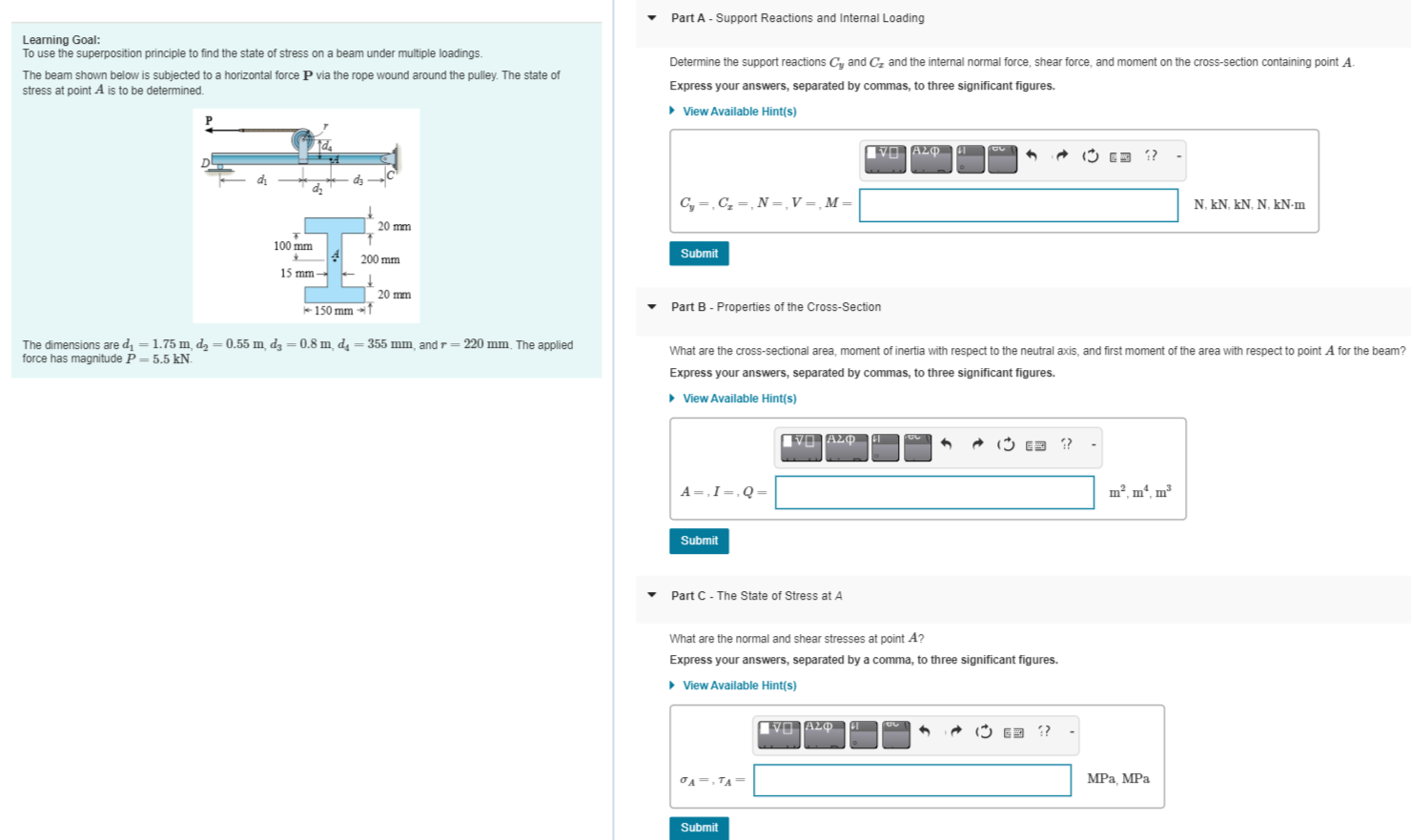 Solved Learning Goal: To use the superposition principle to | Chegg.com