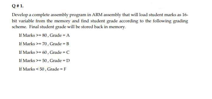 Solved write this code in keil micro vision and show running | Chegg.com