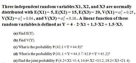 Solved Three independent random variables X1, X2, and X3 are | Chegg.com
