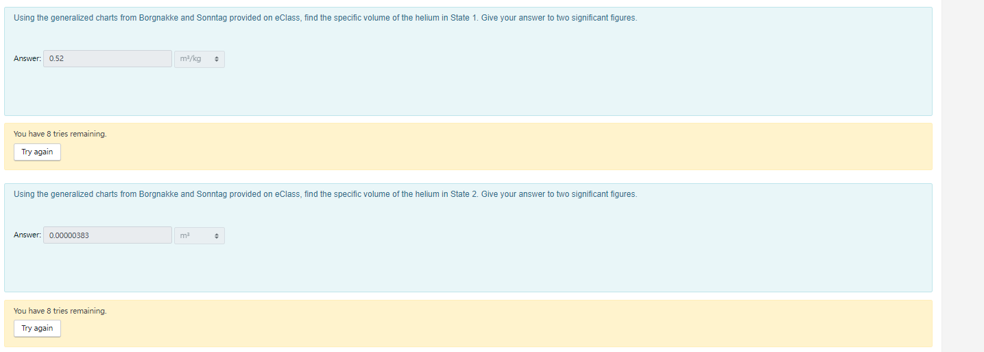 Using the generalized charts from Borgnakke and | Chegg.com