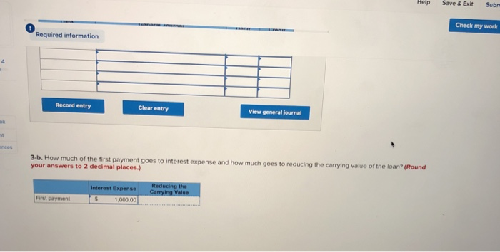 Solved Saved Help Save& Exit Submit Check my work Required | Chegg.com