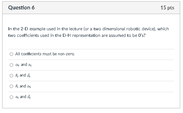 Solved Question 6 15 pts a In the 2-D example used in the | Chegg.com