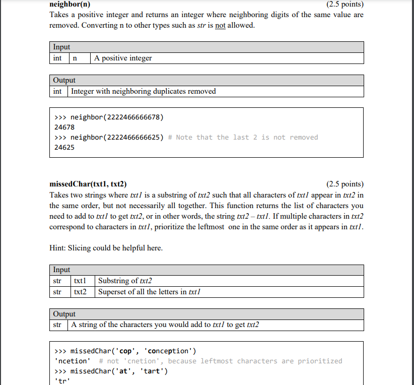 Code is to be written in python Starter | Chegg.com