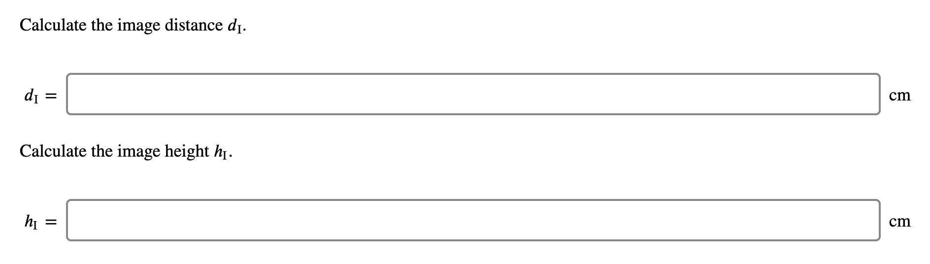 Solved An object 2.40 cm tall is placed 3.50 cm in front of | Chegg.com