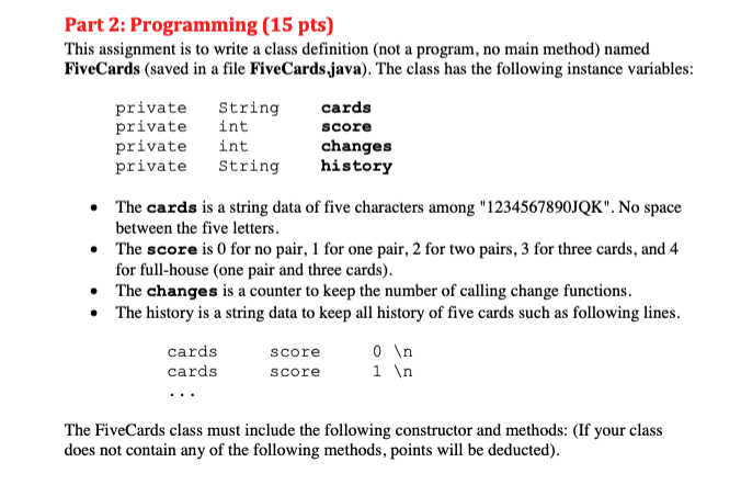 Solved Part 2 Programming 15 Pts This Assignment Is To 