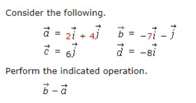 Solved Consider the following. à + 47 -47 = -71 - i = 67 -81 | Chegg.com