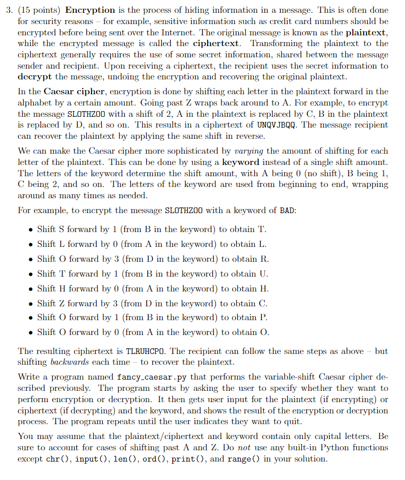 Solved Please assist me in writing this code in Python using | Chegg.com