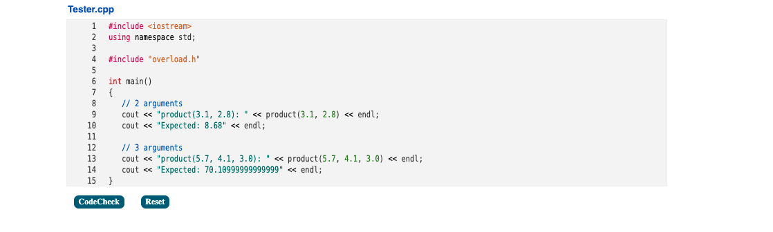 Solved Functions can be overloaded on the types of their | Chegg.com
