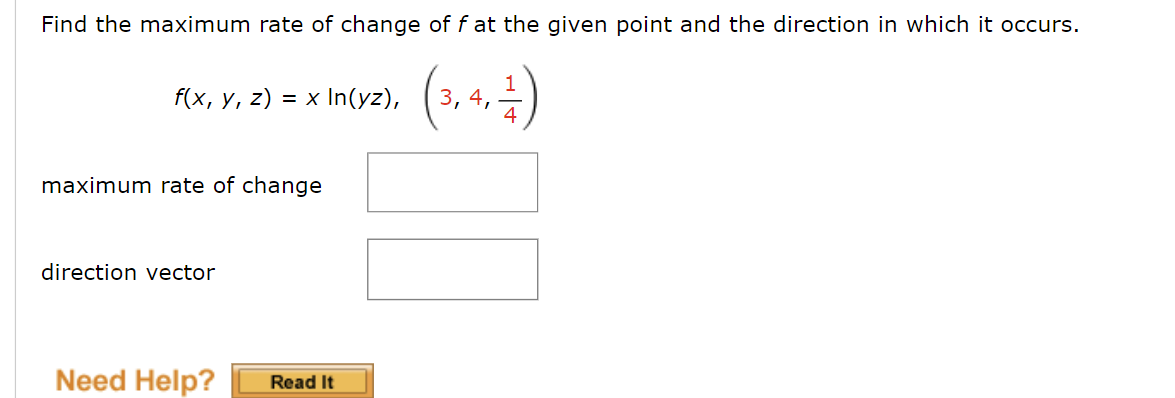 Solved Find the maximum rate of change of fat the given | Chegg.com