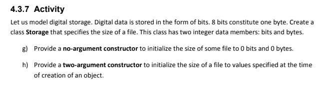 Solved Object-Oriented Programming (C++): Operator | Chegg.com
