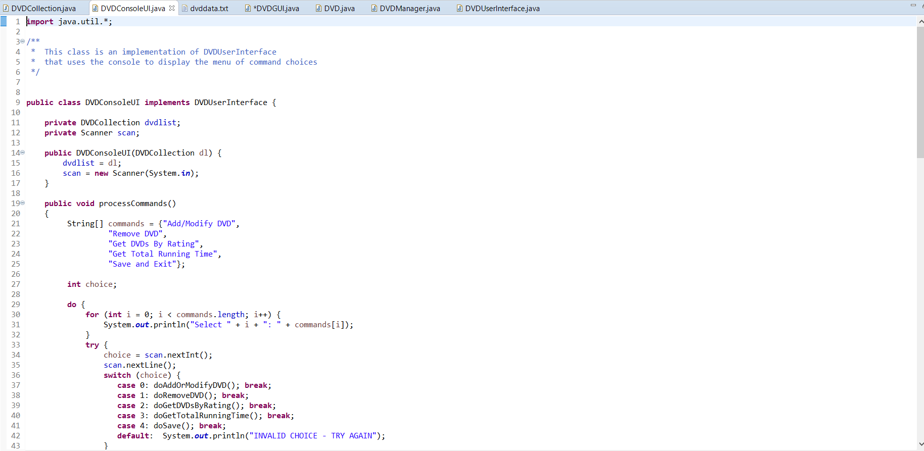 can some help me with this in java? I need to | Chegg.com