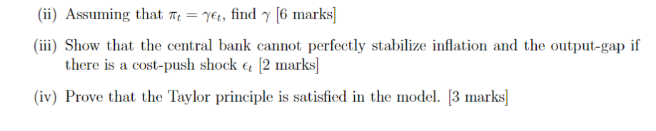 2. Suppose the economy is characterized by the | Chegg.com