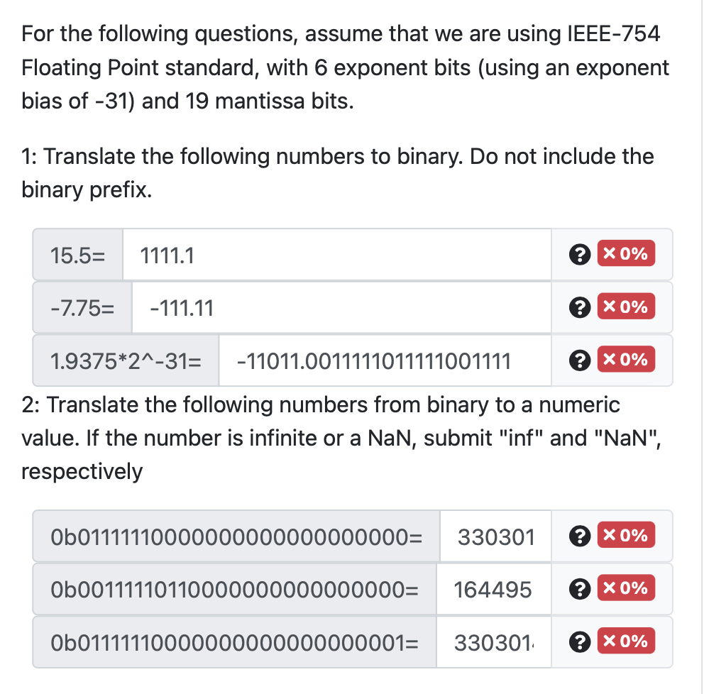 Solved For the following questions, assume that we are using | Chegg.com