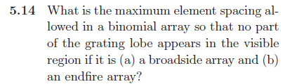 Solved What is the maximum element spacing allowed in a | Chegg.com