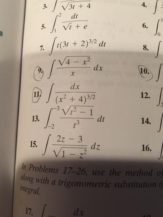 Solved integral_1^2 dt/Squareroot t + e integral t (3t + | Chegg.com
