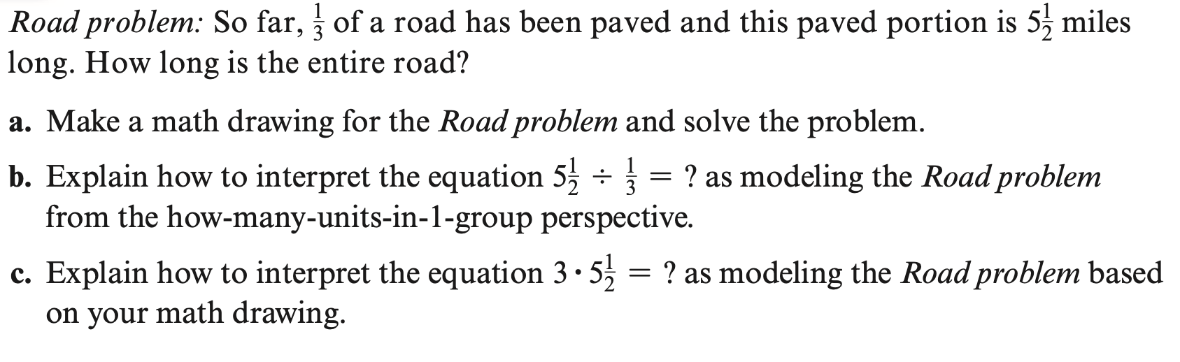 Solved Road problem: So far, 31 of a road has been paved and | Chegg.com
