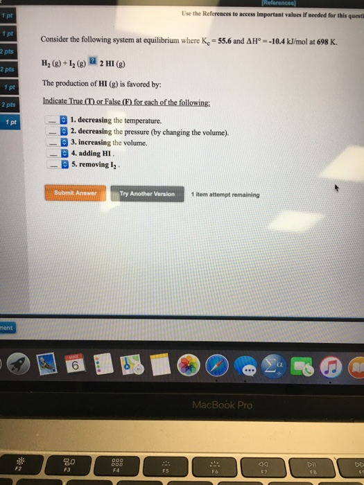 Solved Use the References to access important values if | Chegg.com
